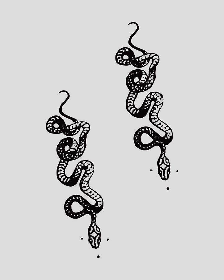 NEW Mini Snake Tattoo - Semi Permanent – Simply Inked