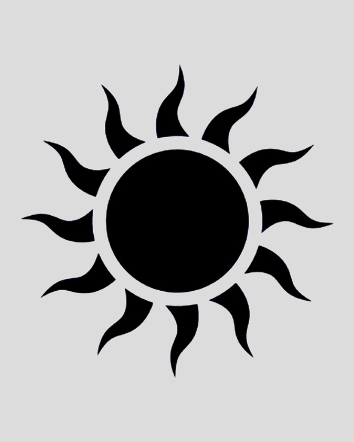 Solar Flare Tattoo - Semi Permanent - Simply Inked