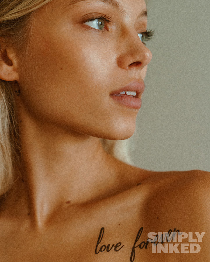 NEW "Love Forever" Tattoo - Simply Inked