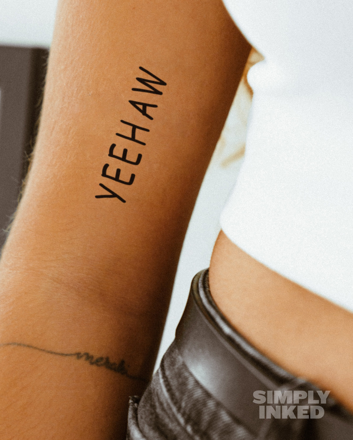 “Yeehaw” Tattoo - Simply Inked